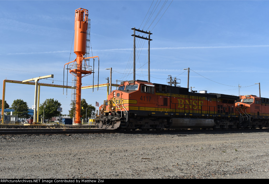 BNSF 4117 5990